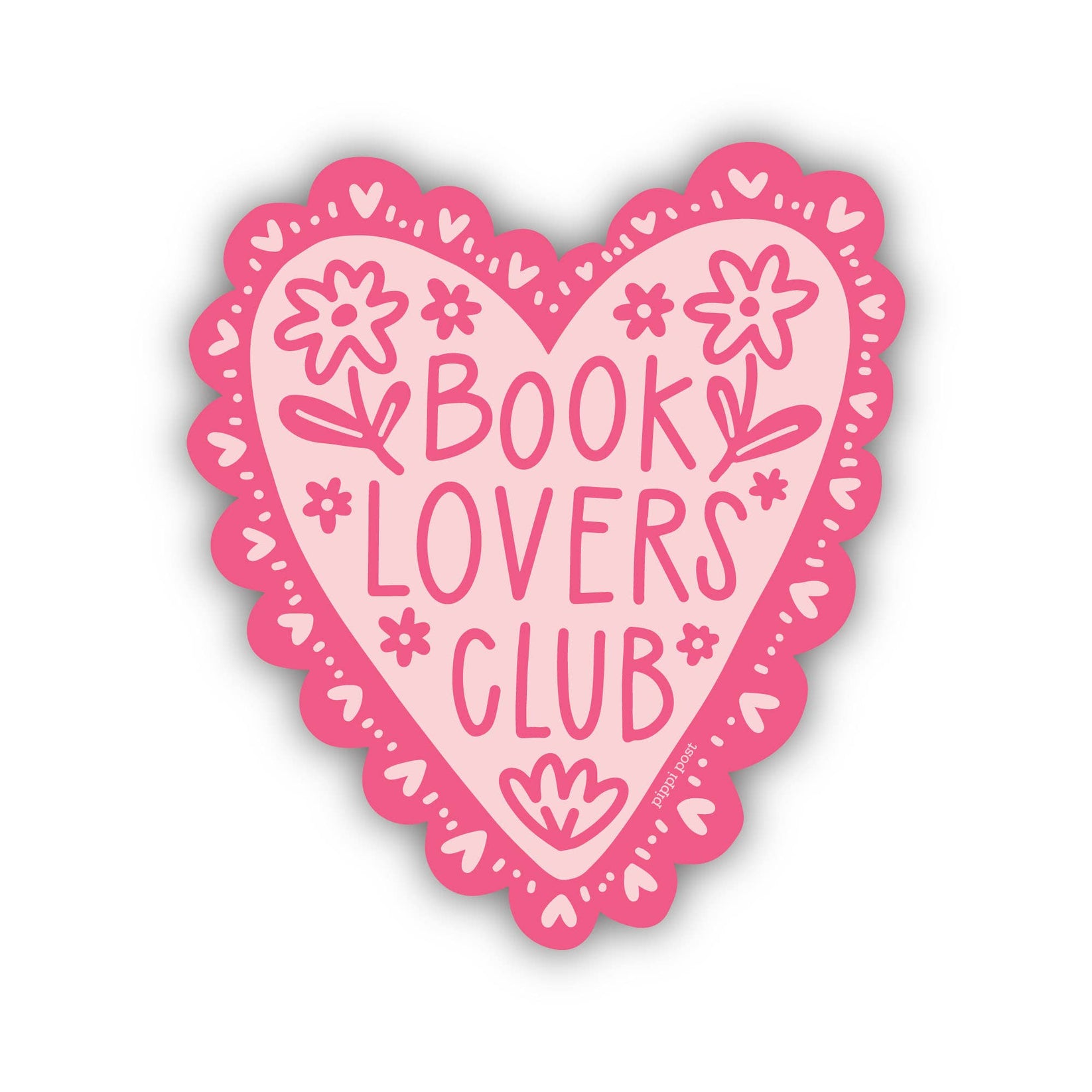 Book Lovers Club Decal Sticker - Pippi Post – Bien Bean